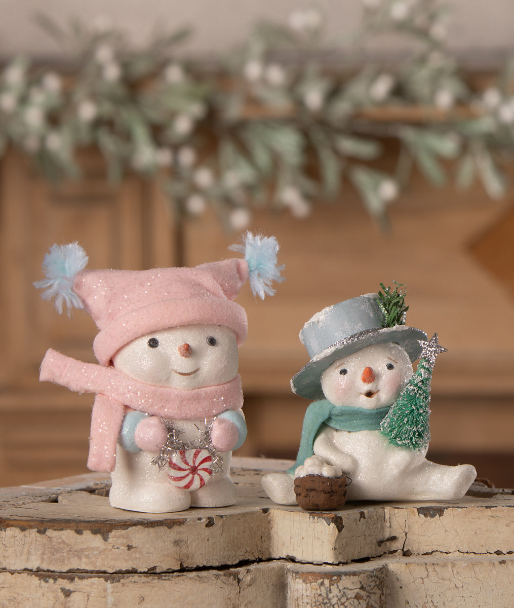 Snowflake Top Hat Snowman – Bethany Lowe Designs, Inc.