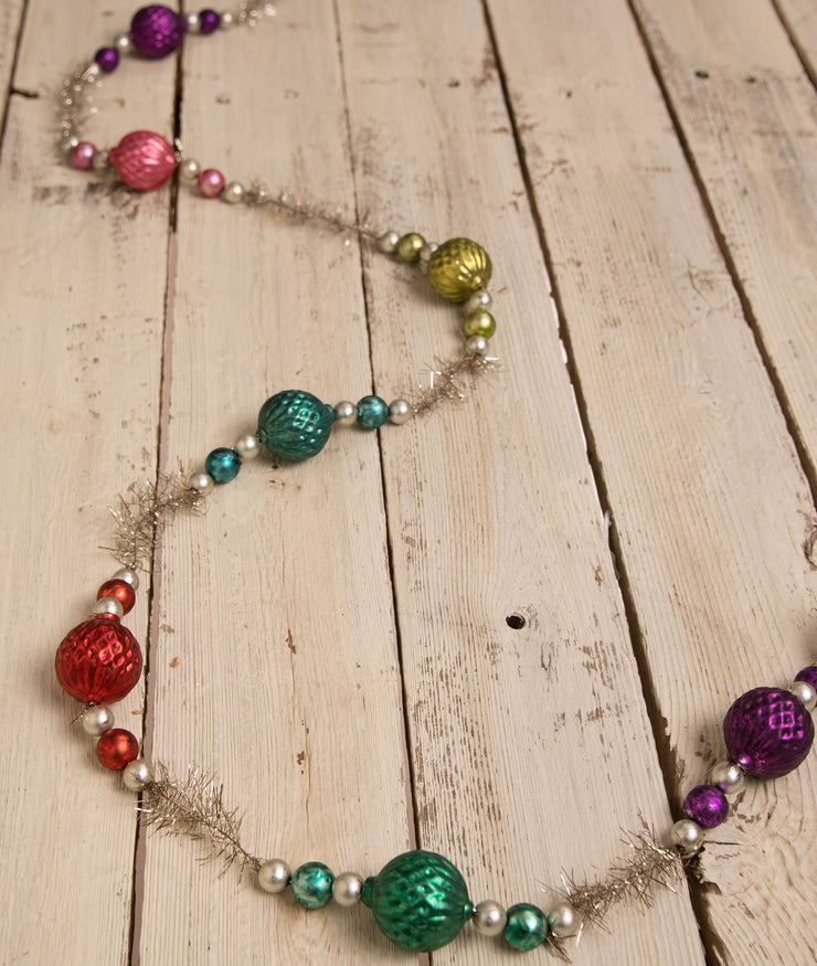 Jewel Tone Glass Garland – Bethany Lowe Designs, Inc.