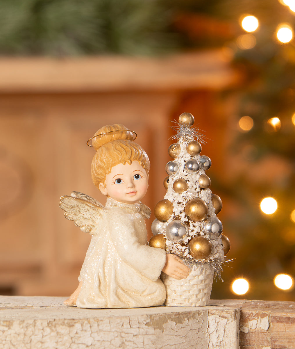 Angelic Angel with Tree – Bethany Lowe Designs, Inc.